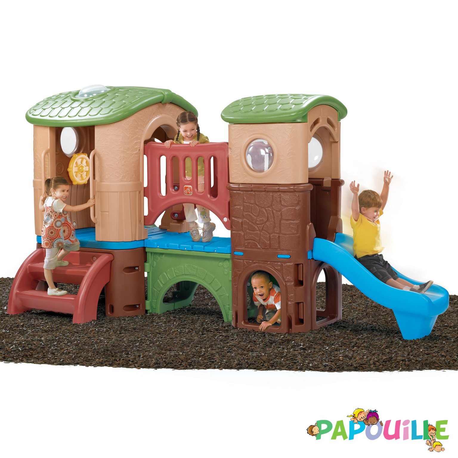 Plateforme de jeu complète clubhouse Step2 | Papouille