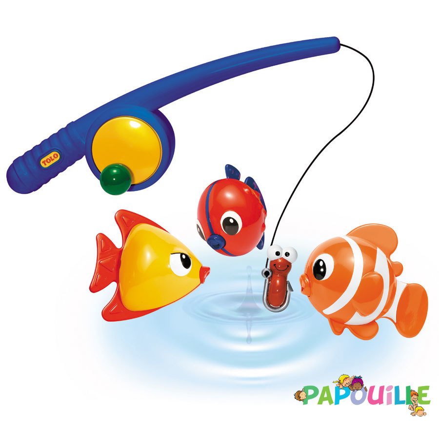 Pêche aux poissons magnétiques enfant ( tolo ) Tolo | Papouille