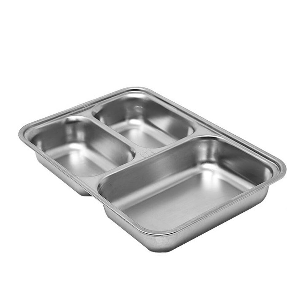 Plateau inox 3 compartiments enfant Sélection | Papouille