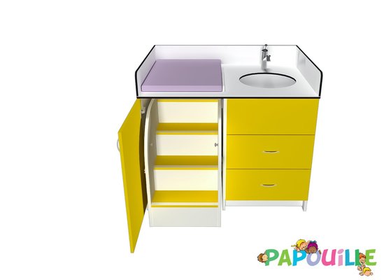 Change - Meuble à Langer crèche | Papouille