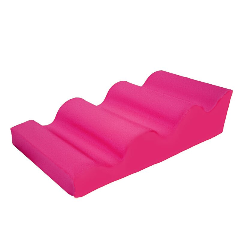 Module 4 vagues douce en mousse pvc h.30cm 90 x 60 fuchsia Top crèches | Papouille