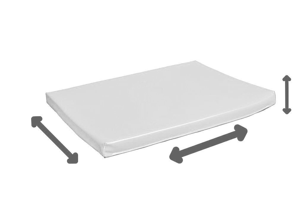 Tapis en mousse sur mesure épaisseur 2cm /m2 Blanc Sélection | Papouille